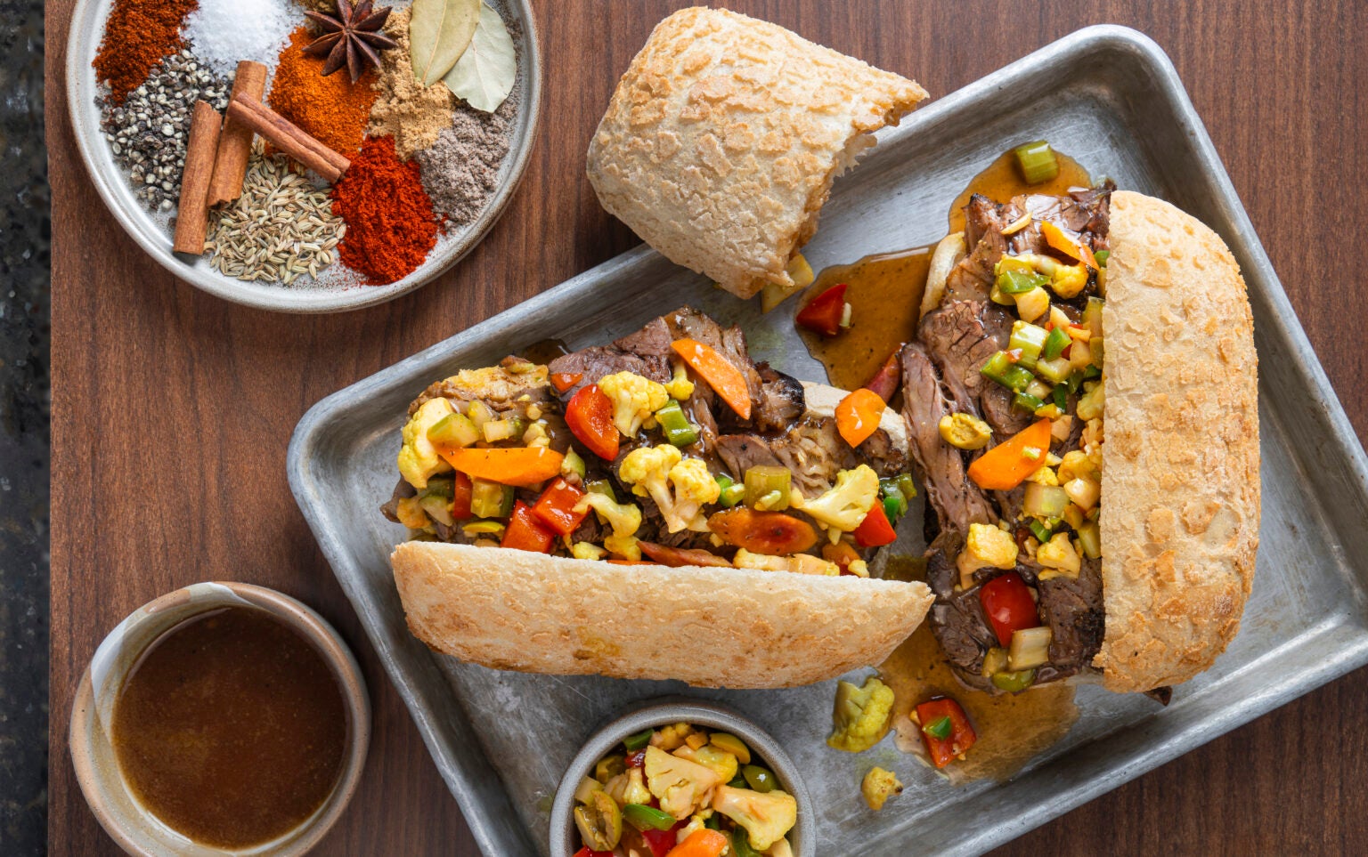 Nihari Beef Belly Sando | Gordon Food Service