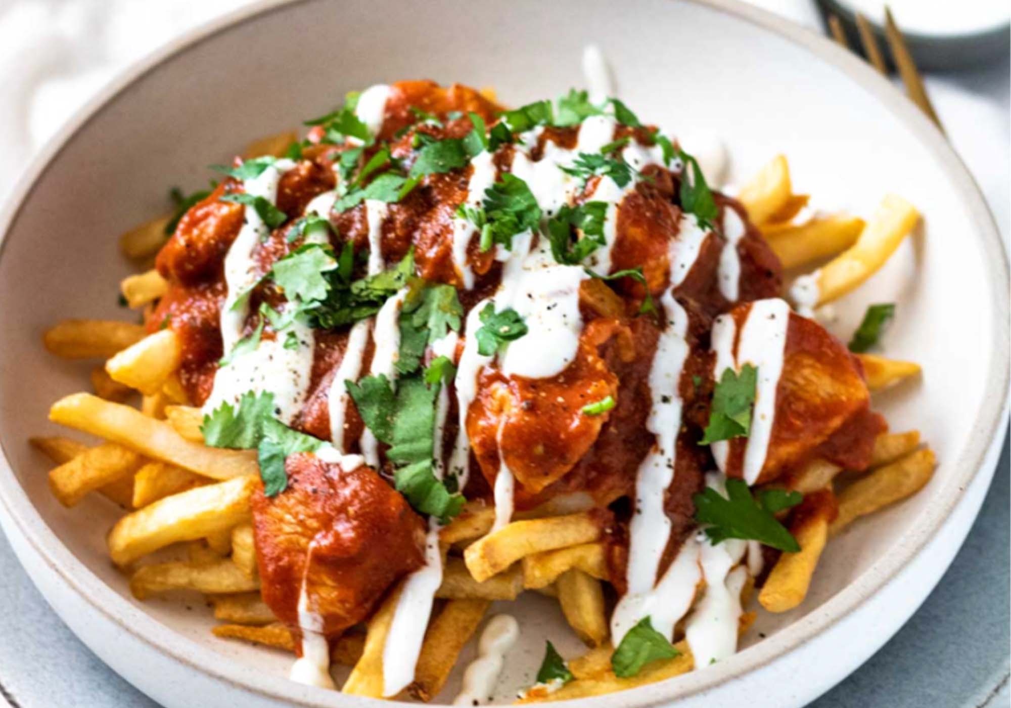 Butter Chicken Poutine | Gordon Food Service